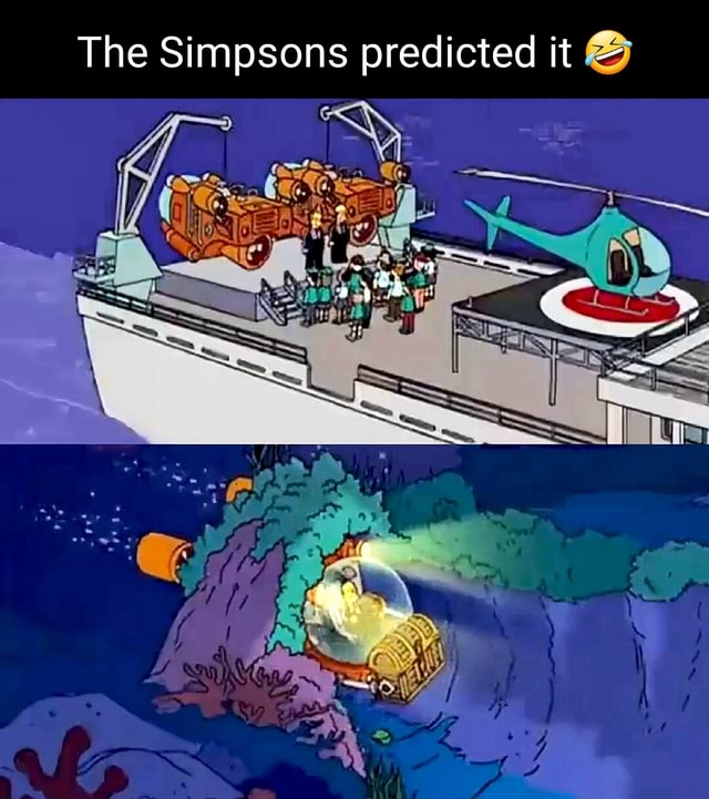 The Simpsons predicted it aye: an - iFunny