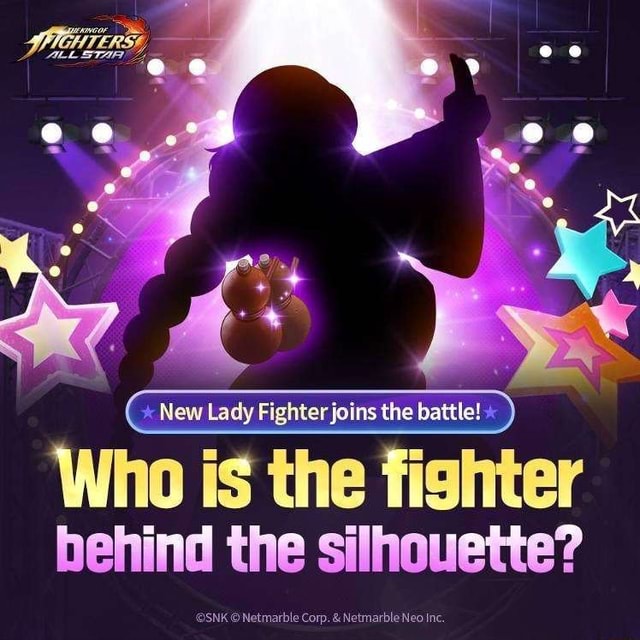 New Lady Fighter joins the battle! Who is the fighter behind the ...