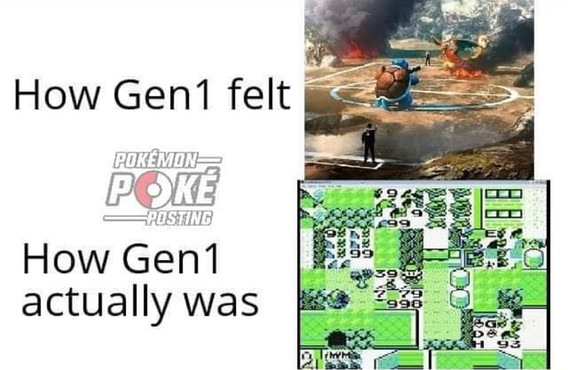 I How Gen1 felt POSTING How Gen' actually was - iFunny
