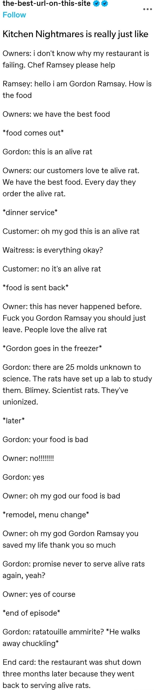 The-best-url-on-this-site Follow Kitchen Nightmares is really just like ...