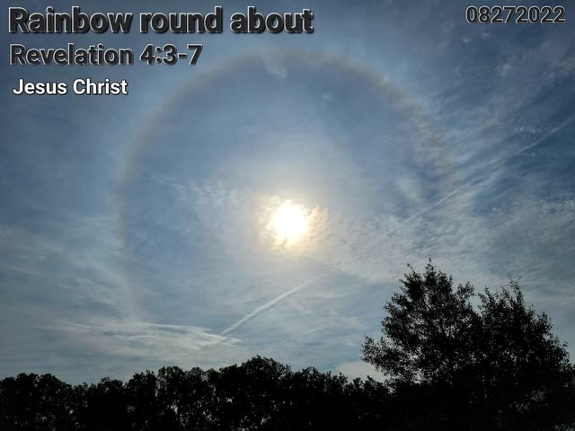 Rainbow round about Revelation Jesus Christ - America’s best pics and ...