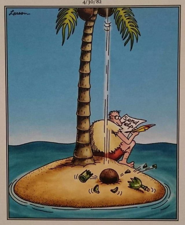 Credit To @Gary Larson The Far Side 1982 - America’s best pics and videos