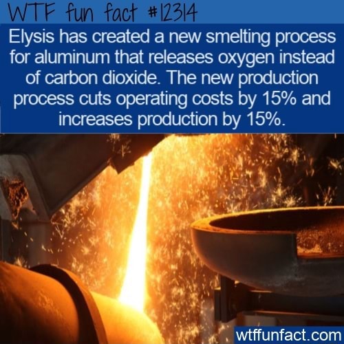 Elysis has created a new smelting process for aluminum that releases ...