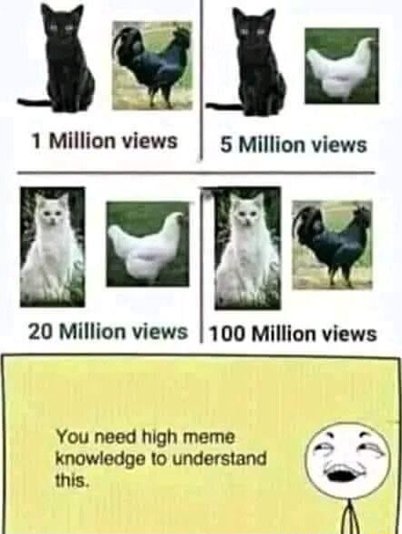 1 Million views I Million views 20 Million views I 100 Million views ...