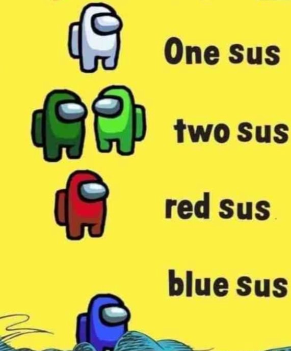 Me sus SUS SUS SUS - iFunny