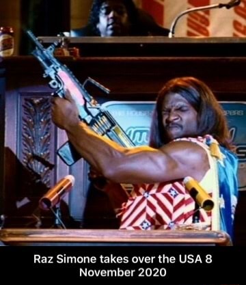 Raz Simone takes over the USA 8 November 2020 - Raz Simone takes over ...