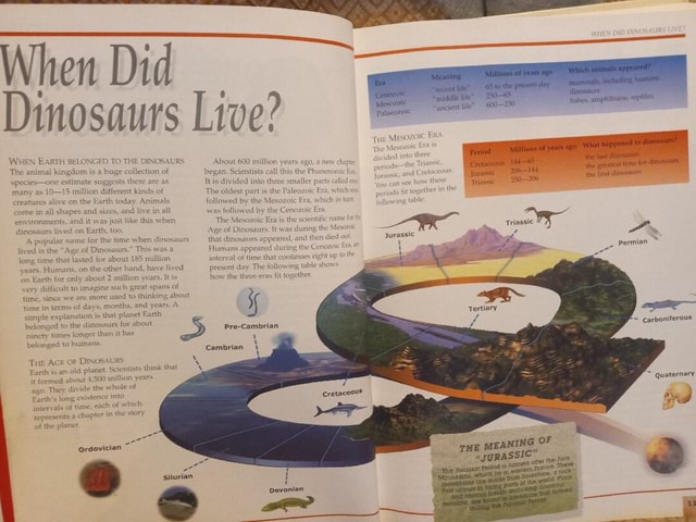 Wh hen Did Dinosaurs WHEN EARTH BELONGED TO THE DINOSAURS collection of ...