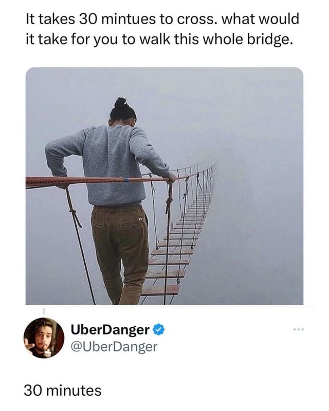You couldn’t pay me enough to cross this bridge 🫣 Like this content? Follow us for more @memezar ...