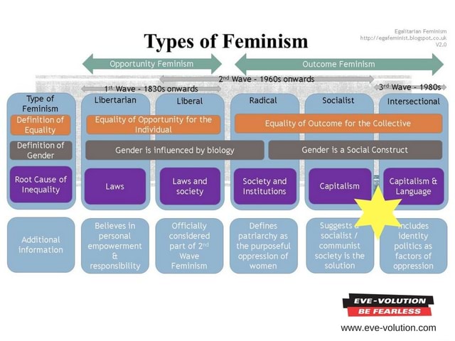Types of Feminism Opportunity Fem tcome Feminism Definition of Gender ...