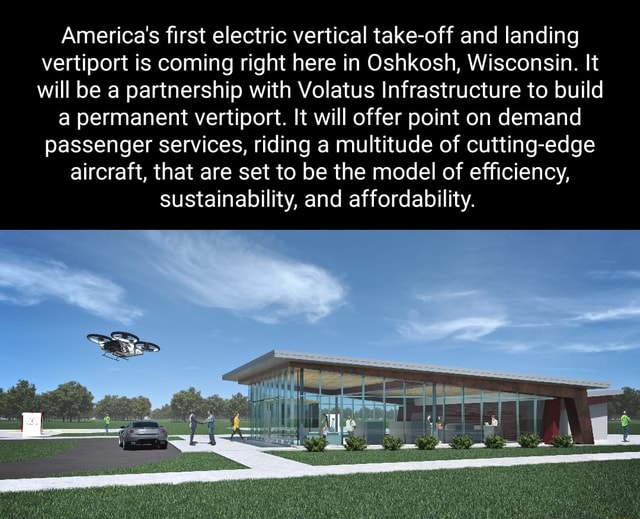 America's first electric vertical take-off and landing vertiport is ...