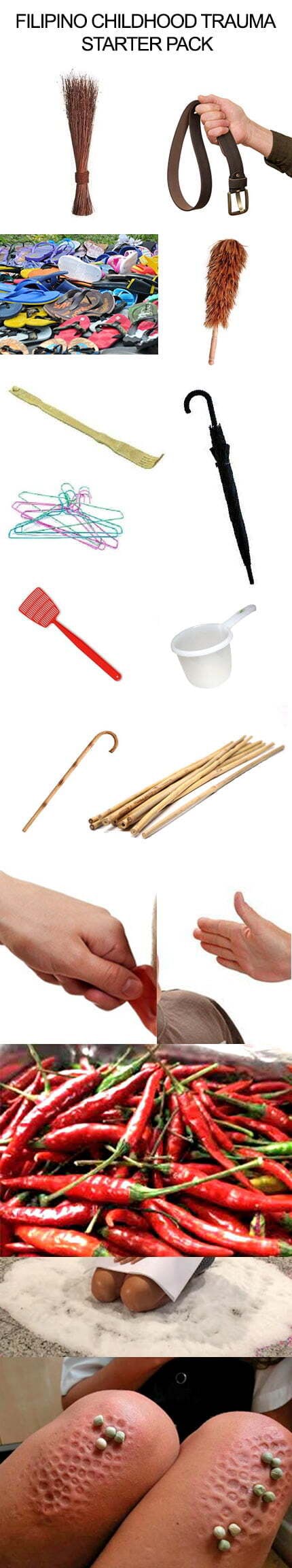 FILIPINO CHILDHOOD TRAUMA STARTER PACK - iFunny