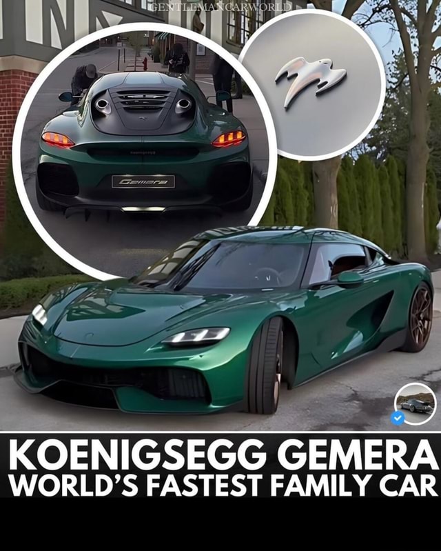 The Koenigsegg Gemera is celebrated as the worlds fastest family car ...