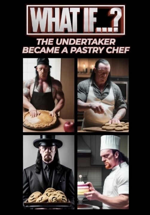 THE UNDERTAKER BECAME A PASTRY CHEF - iFunny