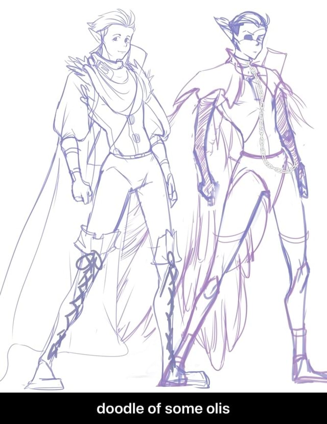 Doodle of some olis - doodle of some olis - iFunny