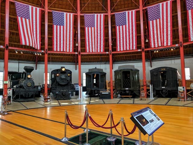 Welcome to the Mount Clare roundhouse at the B&O Railroad Museum in ...