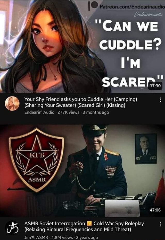 "CAN WE CUDDLE? I'M Your Shy Friend asks you to Cuddle Her (Camping) (Sharing Your Sweater ...