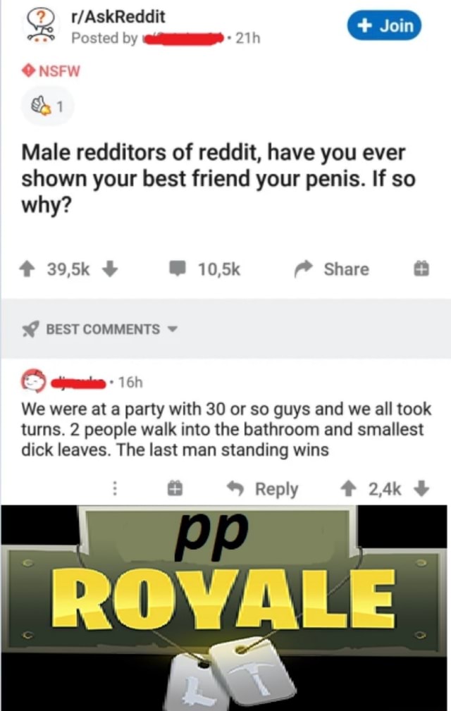 Male redditors of reddit, have you ever shown your best friend your ...