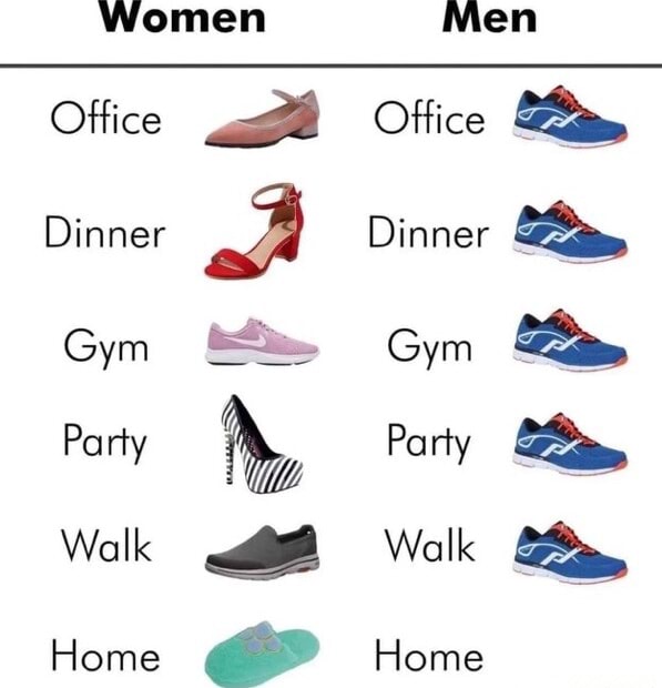 Women Office Dinner Gym Party I Walk the Home Men Office Dinner Gym ...