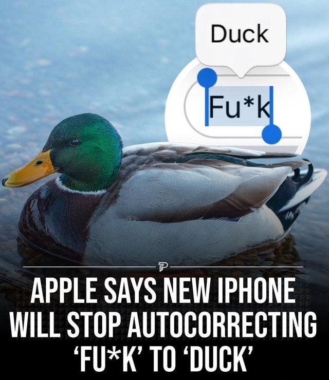 Apple reports that their adjusted auto-correct function will fix a long ...