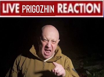 LIVE LIVE LIVE PRIGOZHIN PRIGOZHIN REACTION REACTION REACTION I - iFunny