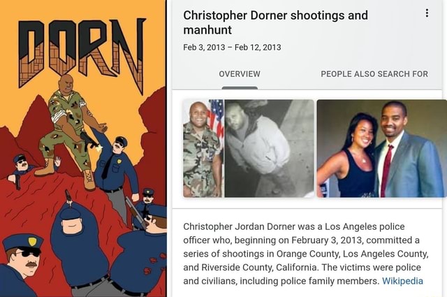 Manhunt Christopher Jordan Dorner was a Los Angeles police officer who ...