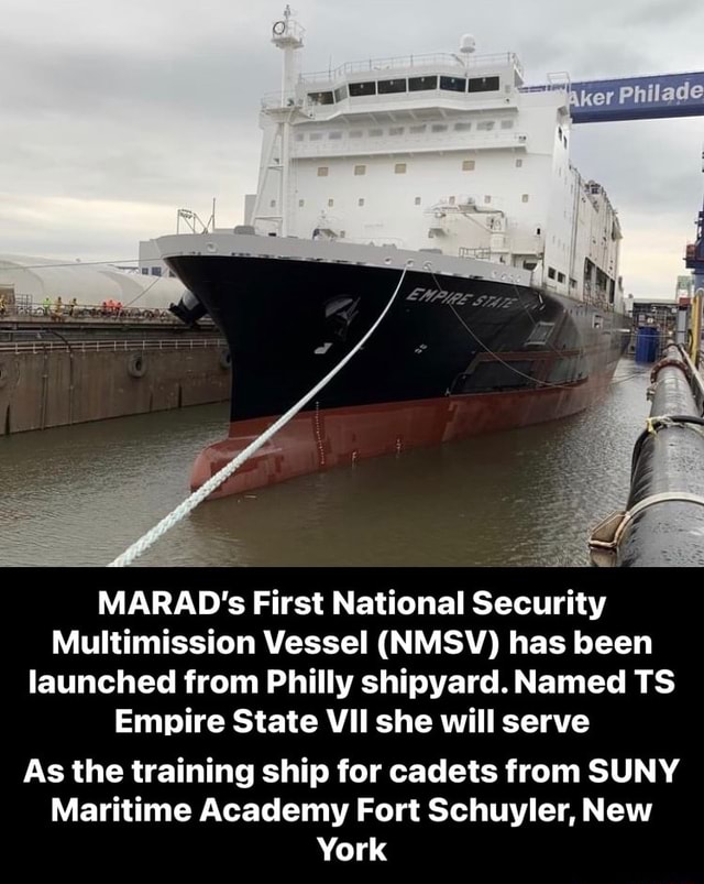 Philade MARAD's First National Security Multimission Vessel (NMSV) has ...