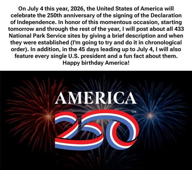 On July 4 this year, 2026, the United States of America will celebrate ...