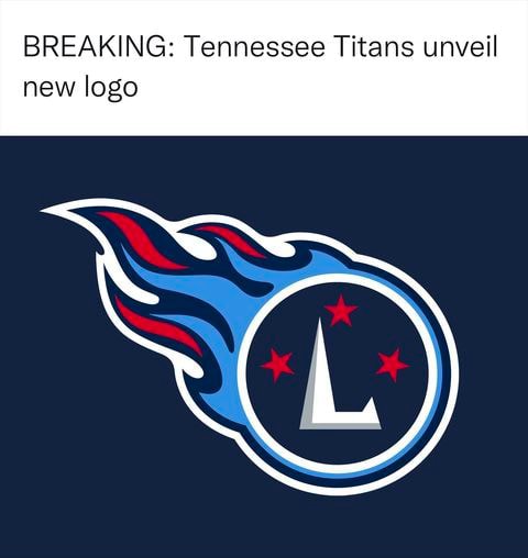 BREAKING: Tennessee Titans unveil new logo - America’s best pics and videos