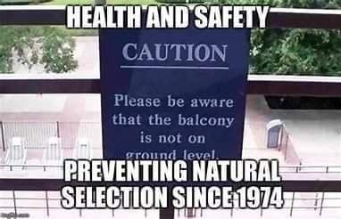 HEALTH AND SAFETY CAUTION Please be aware that the balcony is not on ...