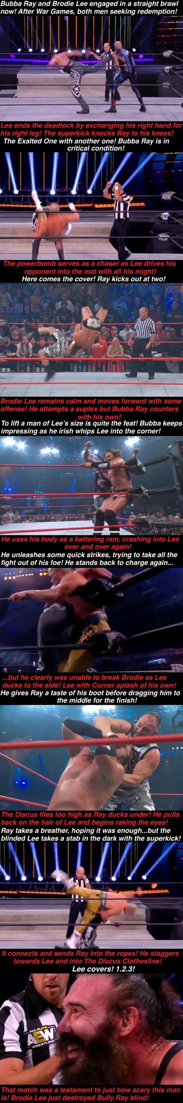 Bubba Ray and Brodie Lee engaged in a straight brawl now! After War ...