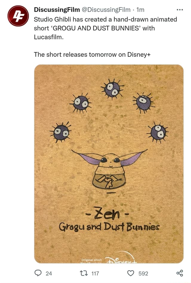 DiscussingFilm @Discussing Film Studio Ghibli has created a hand-drawn ...