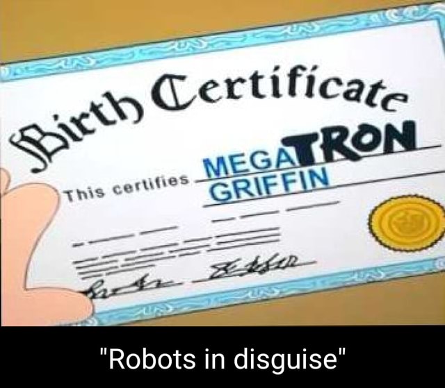 ARON RON "Robots in disguise" - iFunny