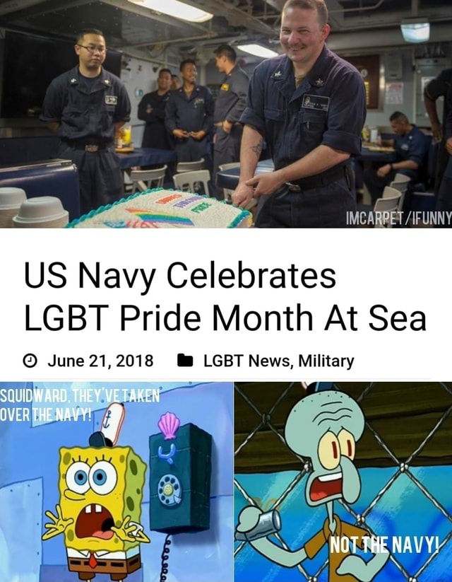 US Navy Celebrates LGBT Pride Month At Sea 9 June 21,2018 . LGBT News ...