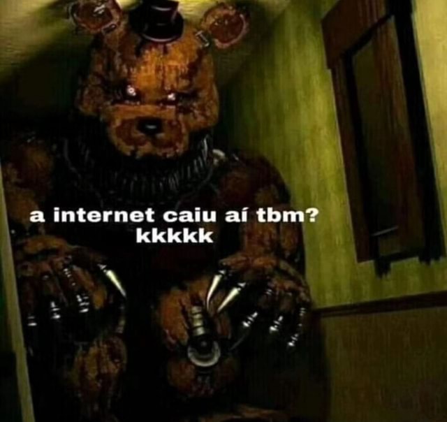 A internet caiu aí tb kkkkk > , - iFunny Brazil
