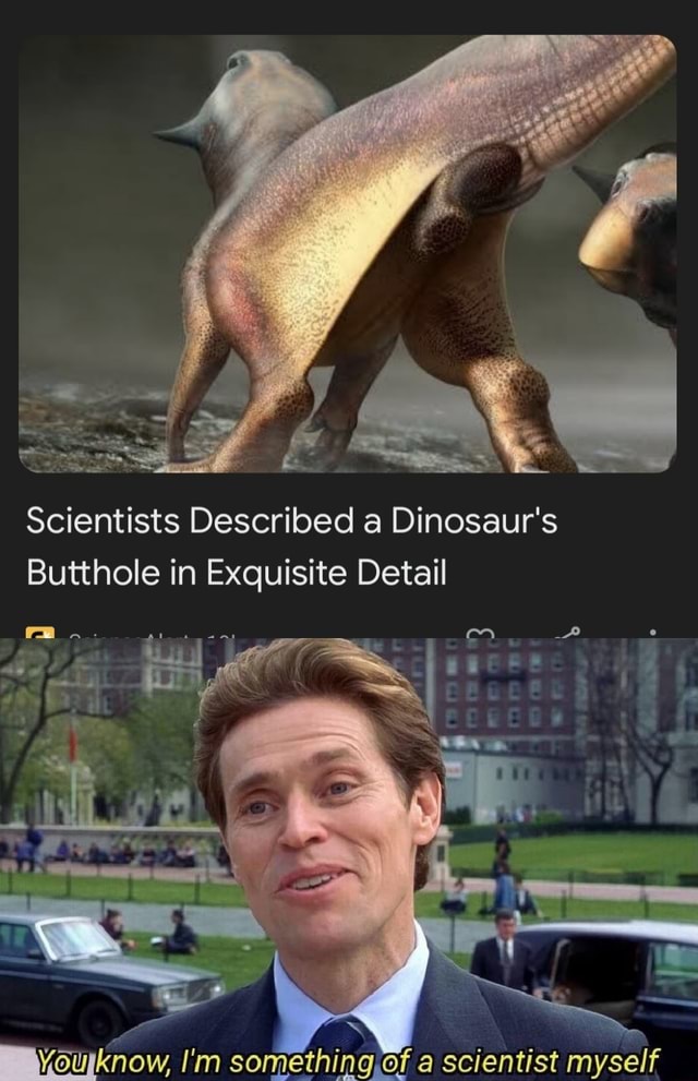 Scientists Described a Dinosaur's Butthole in Exquisite Detail Keukno I ...