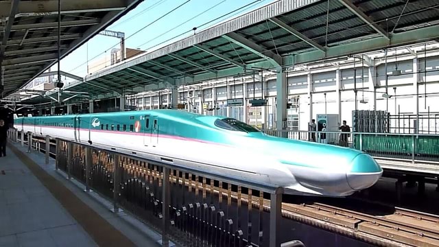 03- Shinkansen H5 and E5: 224 mph Japan is celebrating the 54th ...