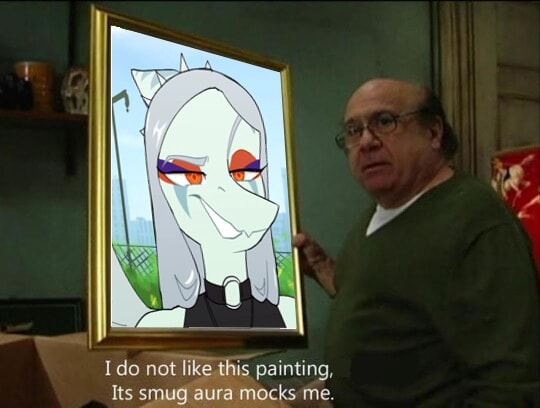 Do not like this painting, Its smug aura mocks me. - iFunny