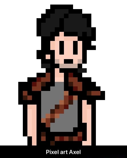 Pixel art Axel - Pixel art Axel - iFunny