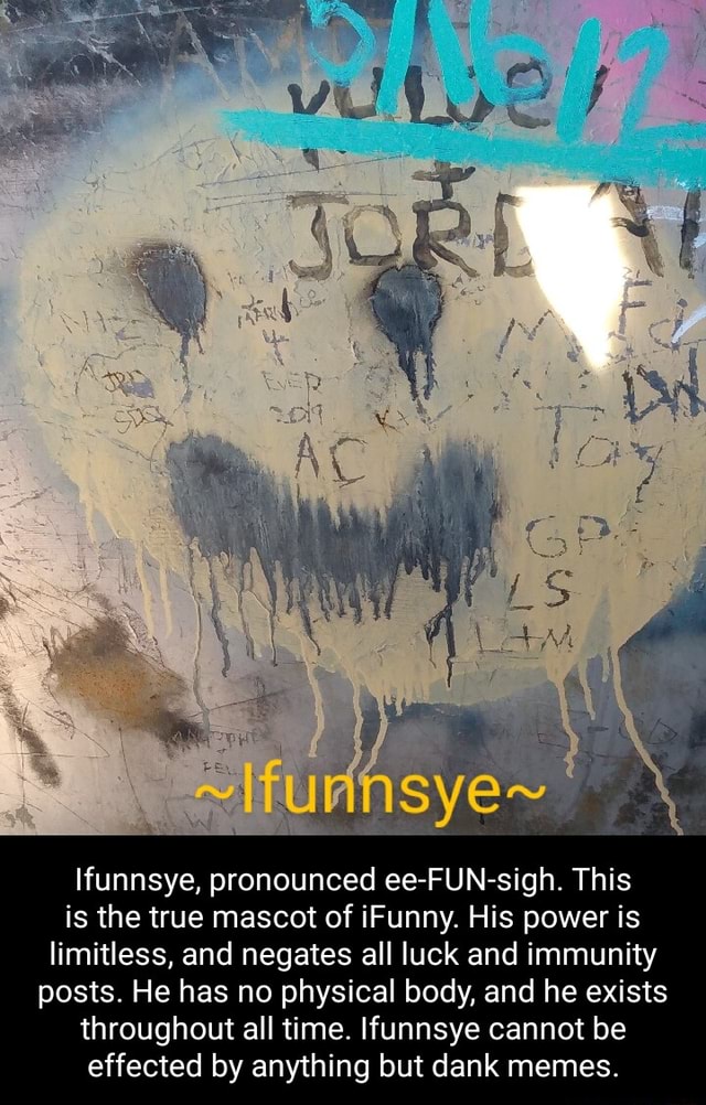 AC LS lfunnsye, pronounced ee-FUN-sigh. This is the true mascot of ...