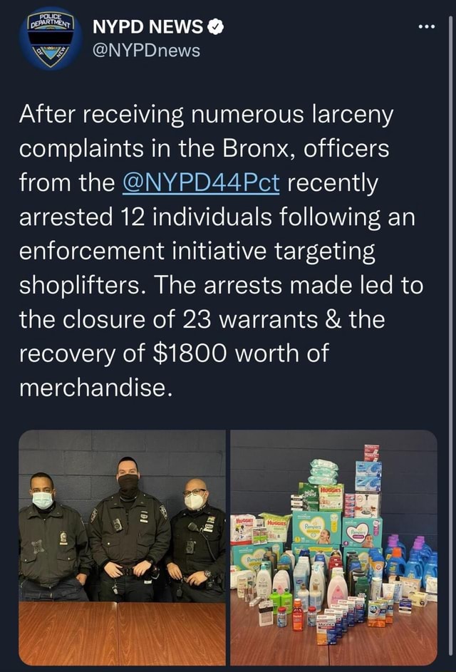 Caught those nasty diaper thieves - NYPD NEWS NEws @NYPD After ...