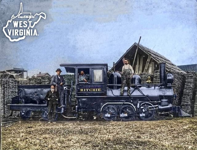 Ritchie County circa 1900s. Photo colorized by Aaron-Michael Fox ...