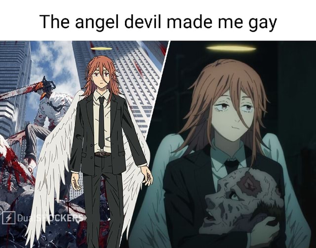 The angel devil made me gay - iFunny
