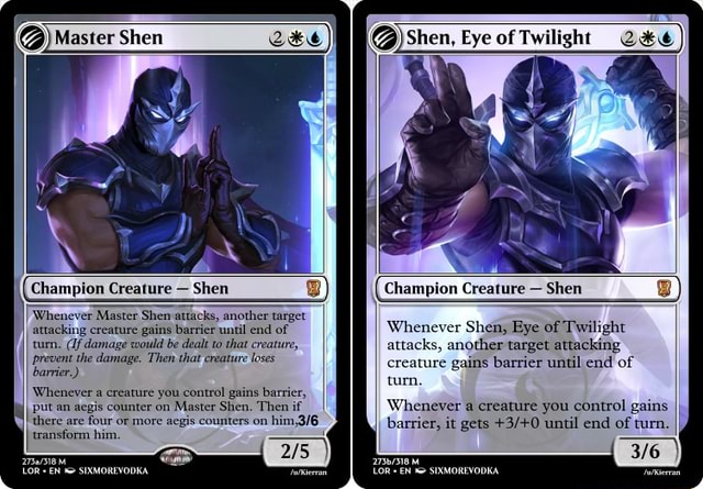 Legends of Runeterra Reimagined - Ionia Region translated to Magic: The ...