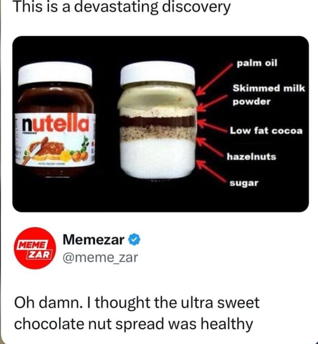 This is a devastating discovery palm oil Skimmed milk powder Low fat ...