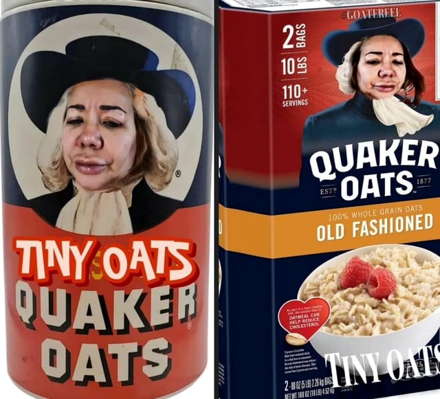 QUAKER OATS FASHIONED TINY OMT - America’s best pics and videos