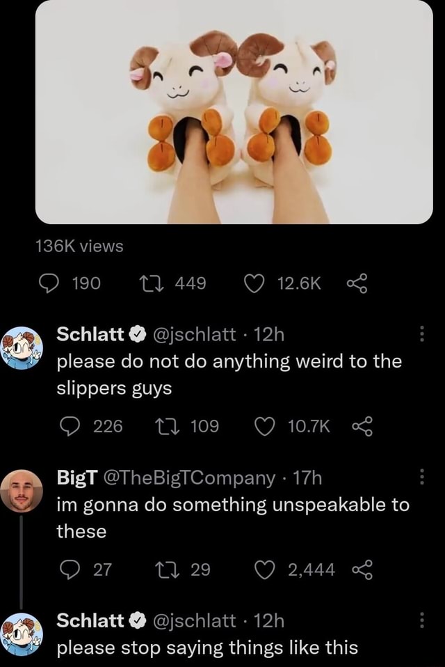 136K views 12.6K 449 Schlatt @jschlatt - please do not do anything ...