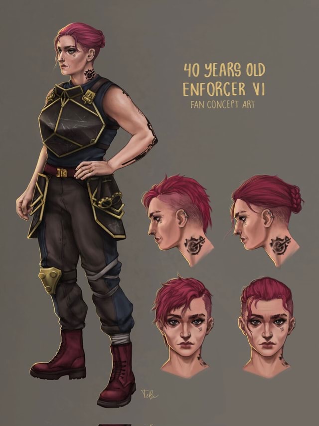 40 YEARS OLD ENFORCER VI FAN CONCEPT ART - iFunny