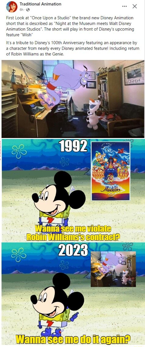 Traditional Animation First Look at "Once Upon a Studio" the brand new ...