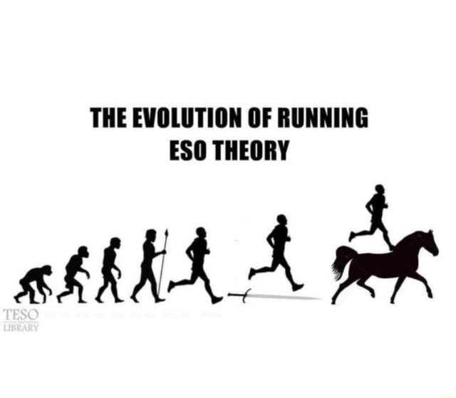 THE EVOLUTION OF RUNNING ESO THEORY - iFunny