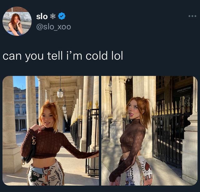 Slo @slo_xoo can you tell i'm co lo - iFunny